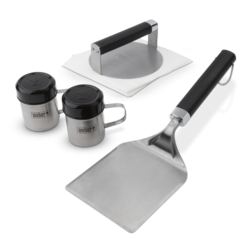 Weber® Griddle Smashed Burger Set - Stihl Shop Fosters Weber® Griddle Smashed Burger Set - Stihl Shop Fosters